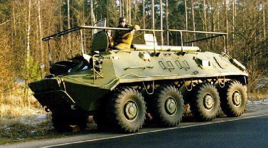 Fahrzeuge der DDR Grenztruppen » SPW 60 PB als R-145