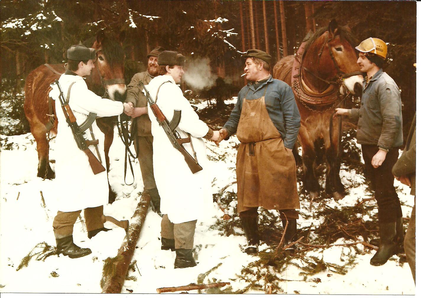 Leben in der DDR » Einzigartige Bilder "Forstarbeiten" gefunden