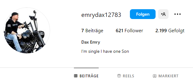 Forum Übersicht - Diverse Social Medien » Fake Profile / RPO Dax Emry