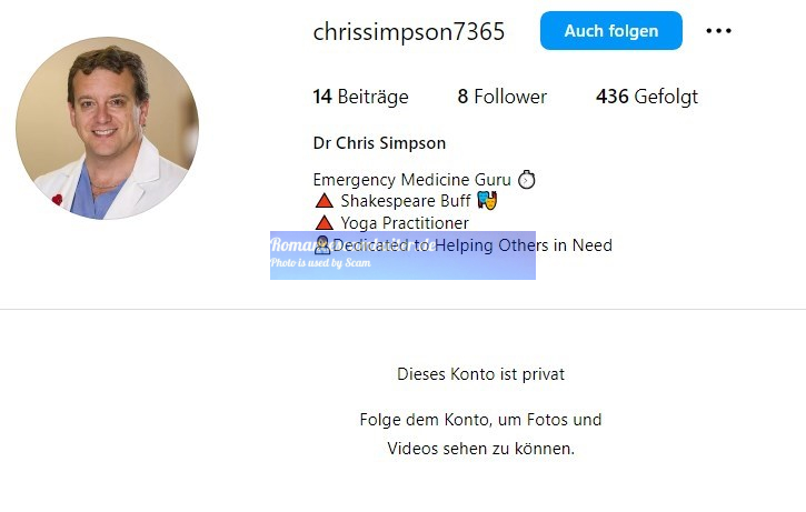 Forum Übersicht - Fake Dr Chris Simpson / RPO Dr. Chris Simpson