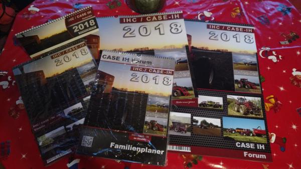 IHC/CASE IH Kalender 2018 passend zum Fest - International Harvester Neuss