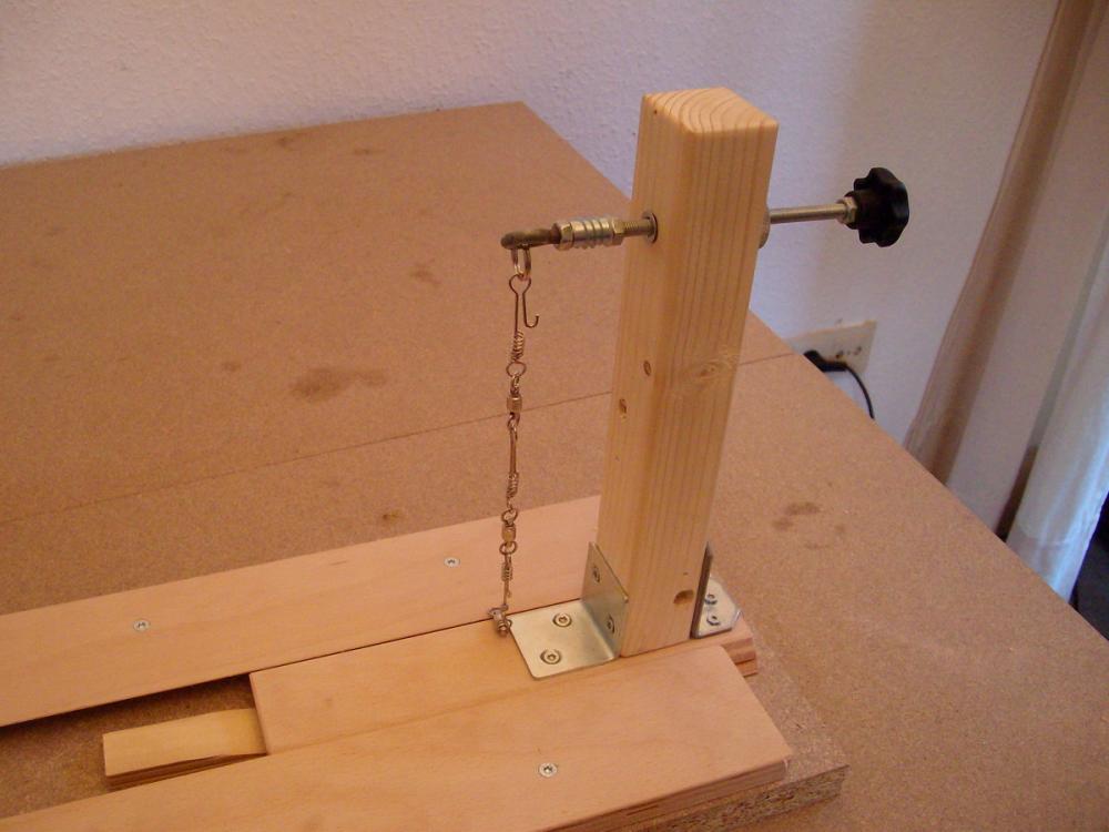 DIY Drehstationen fürˋs Coil Building » DIY Drehstation - Holzbauweise