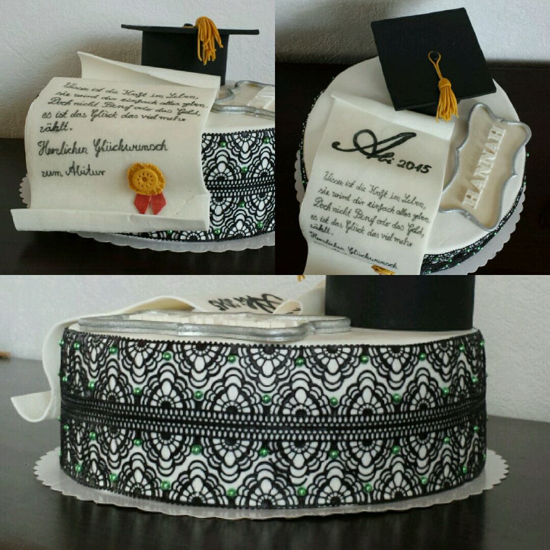 Besondere Anlässe 2. » Abi-Torte elegant