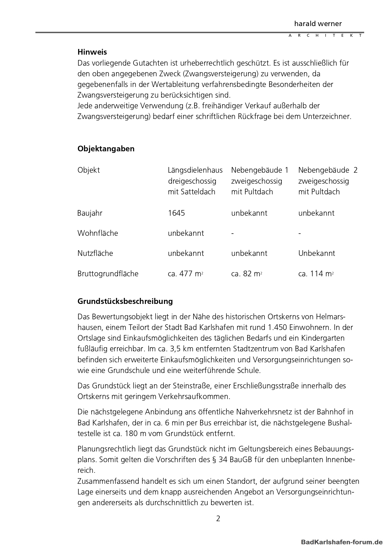 Angebote und Gesuche » Versteigerung Steinstr. 52, Helmarshausen
